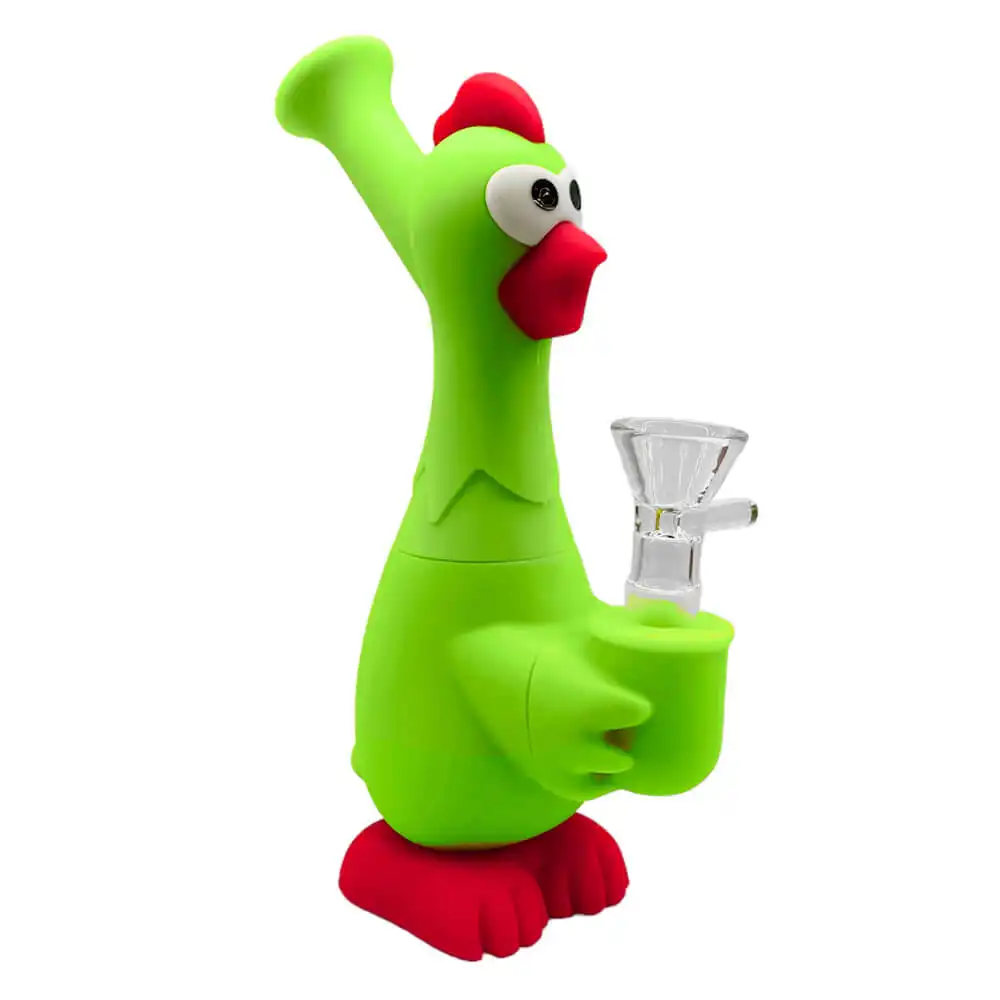 Chicken Silicone Bong – Fun, Durable & Portable Design