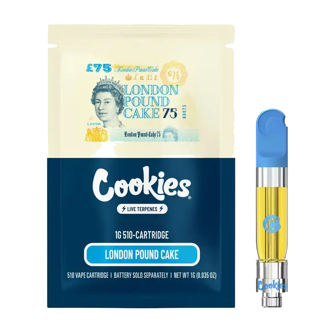 Cookies London Pound Cake THCPO Cart | Premium 1g Cart